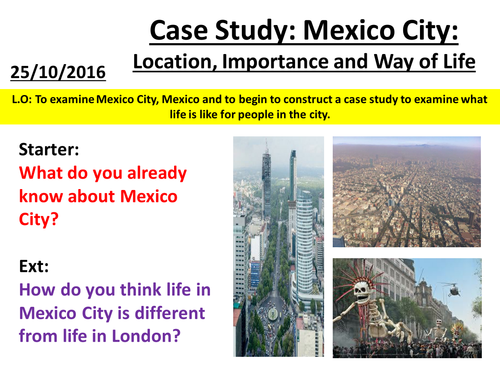 Urban Futures - Mexico City Case Study (Part 1) | Teaching Resources