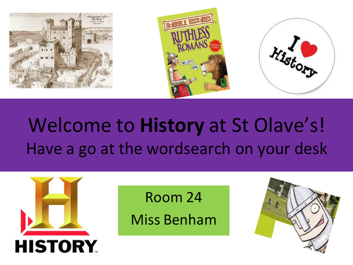 Introduction to Year 7 History | Teaching Resources