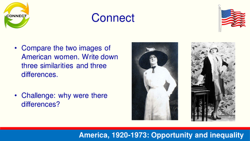 AQA GCSE History - Women in the 1920s (USA) | Teaching Resources