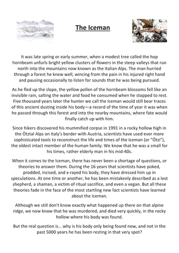 Glaciation - Changing Glaciers (Climate Change) | Teaching Resources