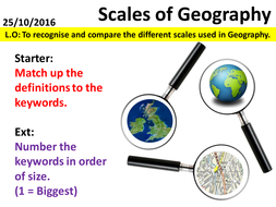 What is Geography - Scale | Teaching Resources