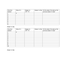 Iteration- for the 9 to 1 GCSE Higher course | Teaching Resources