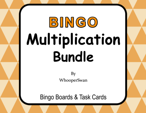 Multiplication - BINGO and Task Cards Bundle | Teaching Resources