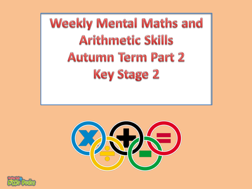 2017 KS2/Key Stage 2 SATS Arithmetic Paper Bundle | Teaching Resources