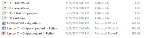 Python Scheme of Work | Teaching Resources