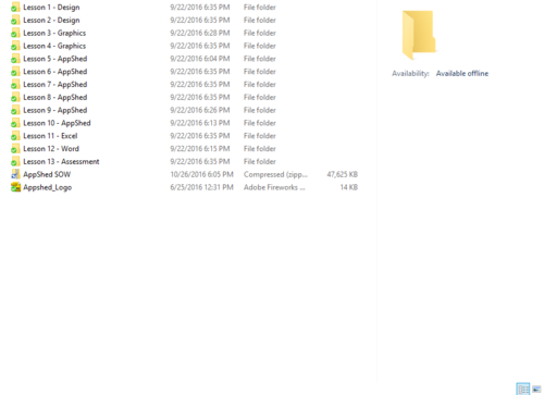 AppShed Unit of Work | Teaching Resources
