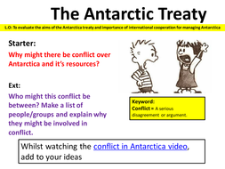 Antarctica - The Antarctic Treaty | Teaching Resources