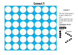 Connect 4 activity game common exception words | Teaching Resources