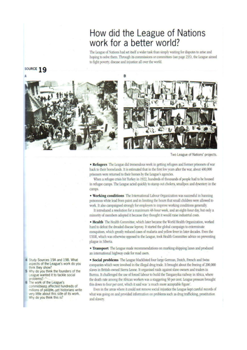 KS3 The Interwar Years | Teaching Resources
