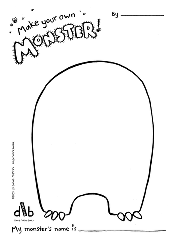 NEW Year 1 Where the Wild Things are - Make your own monster ...