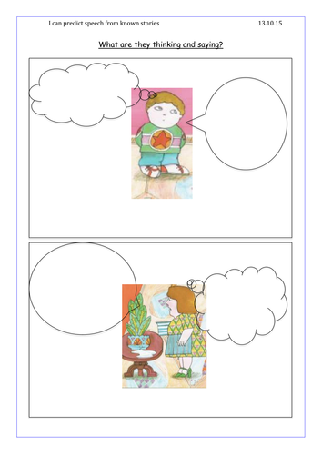 NEW! Year 1 Not Now Bernard sequence, unscrabble words and predicting ...