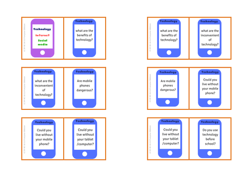 Practice or assess: Asking & answering questions about technology ...