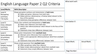 AQA English Language Paper 2 Section A Resource Bundle: The Mary Celeste vs The High Aim 6 ...