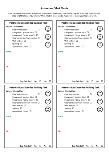 Partnerships Business Ownership FULL lesson includes assessment, lesson ...