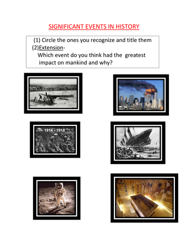 Introduction To History | Teaching Resources