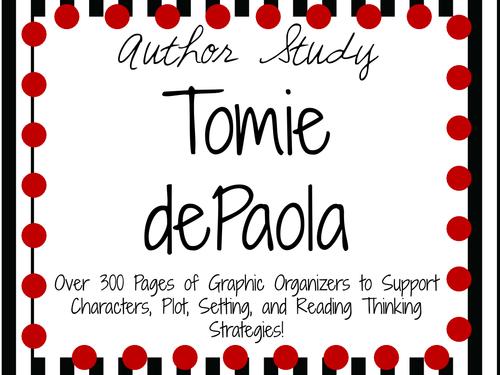 Tomie dePaola Author Study | Teaching Resources