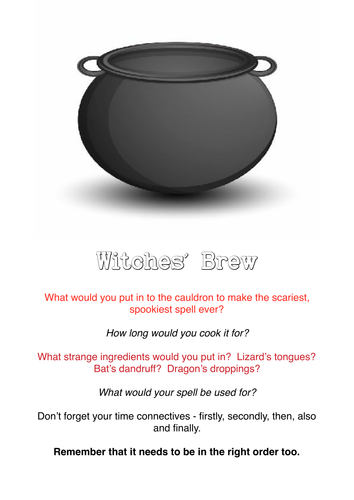 Creative Writing for Halloween (KS2) | Teaching Resources