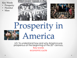 Roaring Twenties! USA 1920s...introduction and prosperity. | Teaching ...