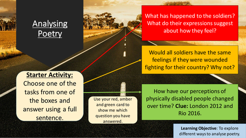 AQA New GCSE English Literature Unseen Poetry Lesson (8702) for Paper 2 ...