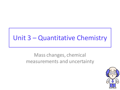 AQA 9-1 GCSE Chemistry Unit 3 - Complete teaching bundle | Teaching ...