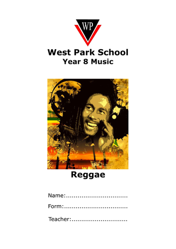 Reggae Music Booklet - Whole Unit of Work | Teaching Resources