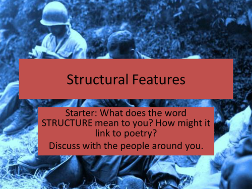 KS3 Conflict Poetry complete unit of work (differentiated lessons for ...