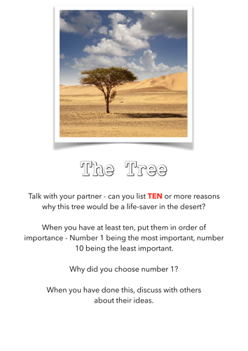 Deserts - A Creative Writing Resource - KS2 | Teaching Resources