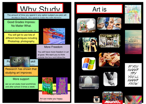 Why Study Art Poster | Teaching Resources