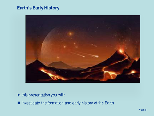 Earth's Early History | Teaching Resources