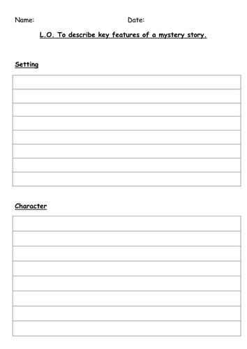 Mystery Story Pack KS2 | Teaching Resources