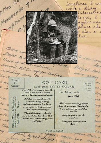 World War One Writing Resources | Teaching Resources