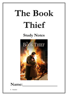 The Book Thief by Markus Zusak Study Booklet | Teaching Resources