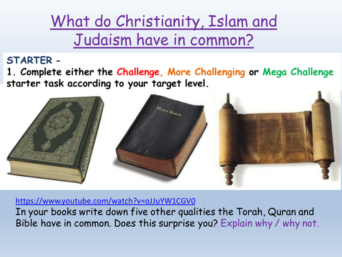 Abrahamic Religions | Teaching Resources