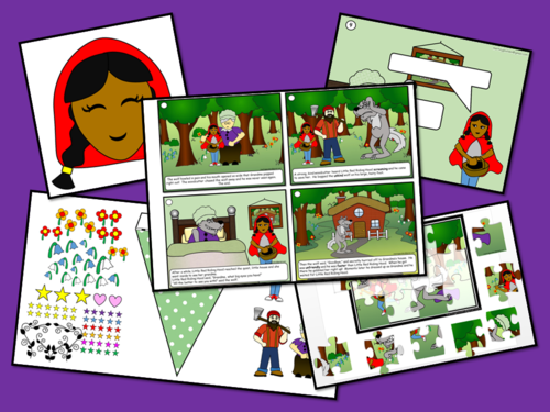 Little Red Riding Hood Traditional Tales\Story - Interactive Bundle ...