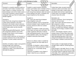 Trilogy Unit 2 9-1 Giant Covalent Structures - Diamond and Graphite ...