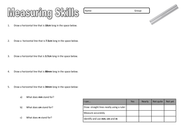 Measuring Skills | Teaching Resources