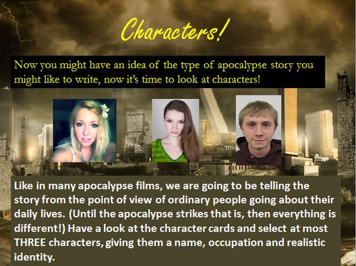 The Ultimate Apocalypse Creative Writing Lesson(s) | Teaching Resources
