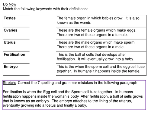 KS3 Science Do Nows | Teaching Resources
