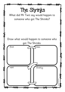 THE TWITS teaching pack- worksheets, activities, display materials ...