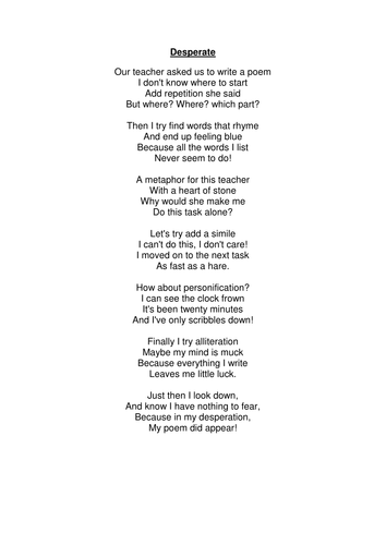Poetry KS2 | Teaching Resources