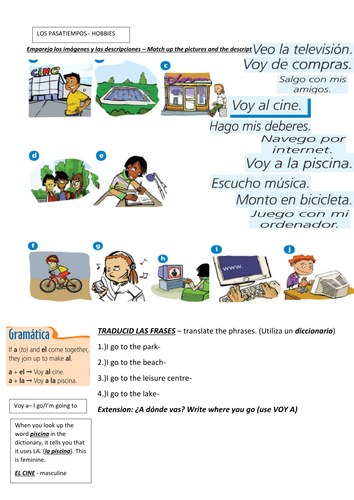 EL PRESENTE - PRESENT TENSE IN SPANISH | Teaching Resources