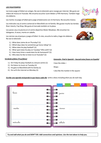 EL PRESENTE - PRESENT TENSE IN SPANISH | Teaching Resources