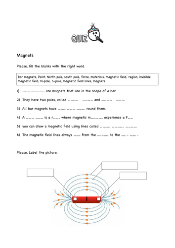 magnetism /Magnetics/ magnetic field | Teaching Resources