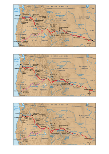 EdExcel 1-9 History 2016 - American West - 1. The early settlement of ...