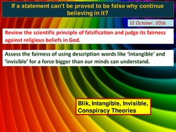The Falsification Principle | Teaching Resources