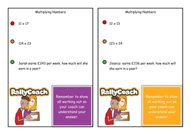 Outstanding Long Multiplication and Division Co-operative Learning ...