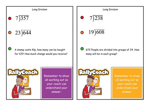 Outstanding Active/Cooperative Learning in Maths Activity Cards ...