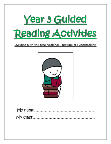 Year 3 Guided Reading Comprehension Activities Booklet! (Aligned with ...