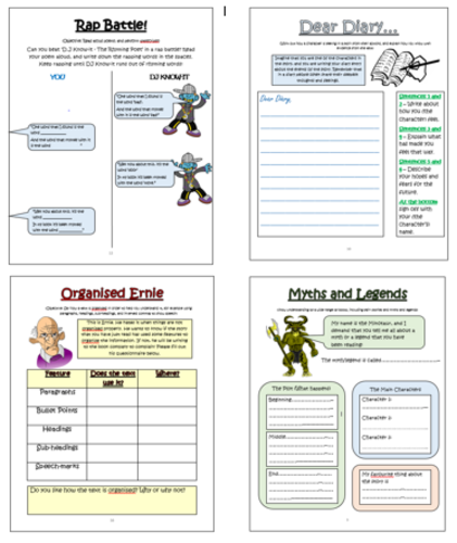 Year 3 Guided Reading Comprehension Activities Booklet! (Aligned with ...