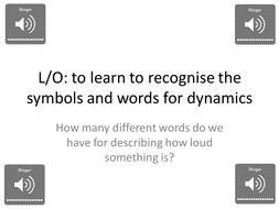 Dynamics powerpoint | Teaching Resources